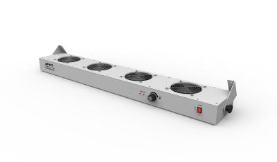 China Four Fans Static Elimination Devices Overhead Ionized Air Blower For Packaging Machinery for sale