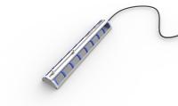 China Energy Saving Textile Machine anti static bar Antistatic Instruments 50W for sale