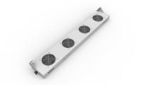 China Four Fans Static Removing Ionizer , Overhead Fan Ionizer Static Eliminator for sale