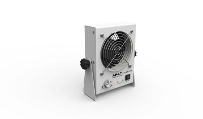 China Electronics Factory Static Eliminator Desktop Ionizing Air Blower DC12V Power Saving Ionizer for sale
