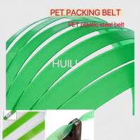 China 13mm 16mm 19mm 25mm Width PET Packaging Band For Pallet And Brick Factory Strapping for sale