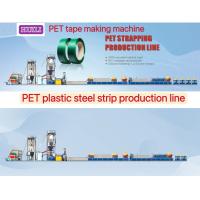 China 9-25mm PET Packing Strap Belt Making Machine With Chemical Fiber Filter for sale