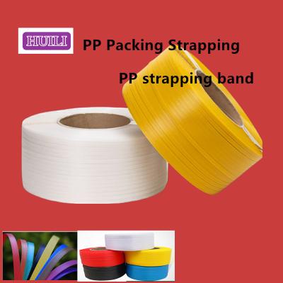 China 5-19mm PP Polypropylene band PP Strap Carton Packing Belt for sale