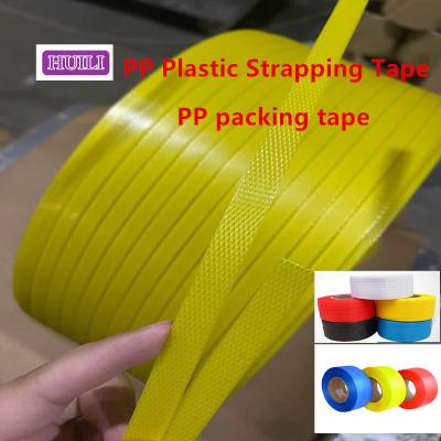 China 5mm 10mm 15mm PP Packing Belt Strapping Band 50-300KG Pull For Bundling Cartons for sale