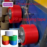China 5-19mm PP Packaging Belt Equipment Two Screw Plastic Strap Making Machine for sale