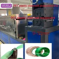 China 100m-220m/Min PET Strap Making Machine Single Screw PET Strap Production Line for sale
