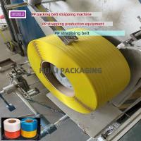 China High-speed PP strapping equipment PP strapping production line with PLC control system for sale