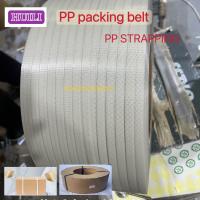 China Transparent PP packing belt 5-19 mm width automatic PP straping high-speed PP PET straps for sale