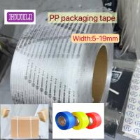 China High-Speed 5-15mm PP Strapping belt PP Plastic strap for Automatic Strapping Machines for sale
