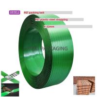 China PET plastic strapping belt 16mm Aautomatic / manual PET packaging strap  pallet PP PET strapping band for sale