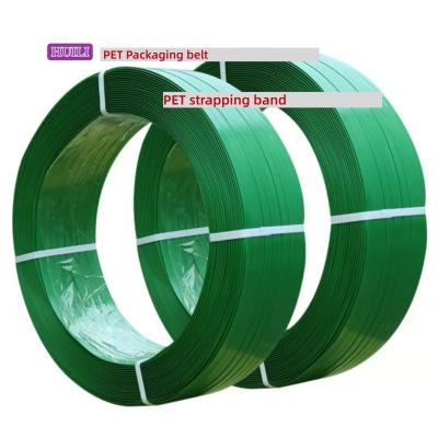 China PET plastic steel belt 9-32mm PET strapping steel strap high speed PET strapping band for sale