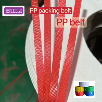 China PP strapping bands transparent  white 5mm PP strapping belt for high-speed bundling machines for sale