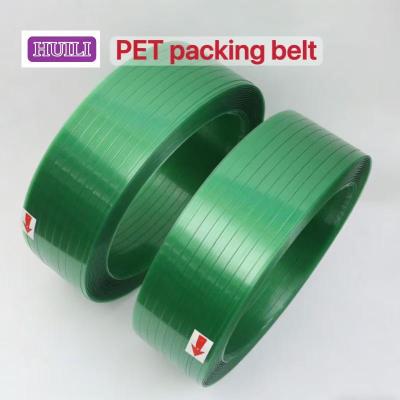 China PET Plastic Steel Strapping 16–19mm PET Strapping for Automatic Strapping Machines for sale