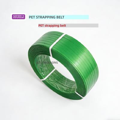 China PET strapping 16-19mm PET strapping steel belt PET packaging belt for pneumatic strapping tools for sale
