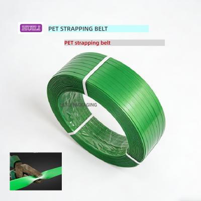 China PET strapping 16mm PET plastic steel strapping with PET bottle flakes and crushed materials for sale