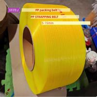 China 5mm PP Packing Strap Transparent PP PET Packaging Straps for Automatic Strapping Machines for sale
