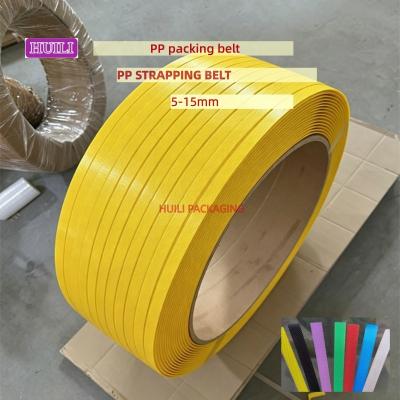China Automatic PP Packing Strap White Machine-Grade 5-15mm PP Strapping for Carton Bundling for sale