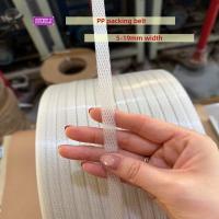 China PP strapping straps transparent 5-15mm PP strapping belt with High-performance PP strapping for sale