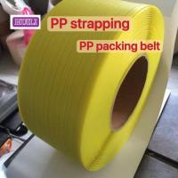 China PP strapping belt 5 mm PP Packaging belt PP PET strap for automatic strapping machines for sale