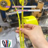 China PP Strapping belt  5 to19mm Automatic PP Strapping for Semi-Automatic Strapping Machines for sale