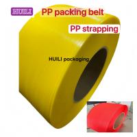 China High belt PP packing belt 5mm to 19mm PP strapping for fully automatic strapping machine for sale