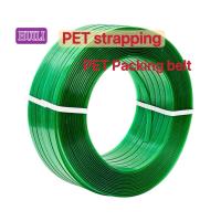 China High Tensile Strength PET Packaging Strap PP PET strapping with Low Elongation and High Temperature Resistance for sale