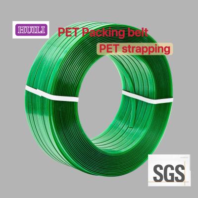 China High-strength 9-25mm PET strapping PP PET bundling belt for pneumatic strapping machines for sale