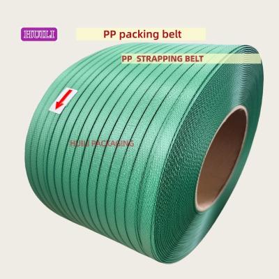 China Transparent PP Strapping 12mm Automatic PP packing belt with High Tensile Strength and High Toughness for sale