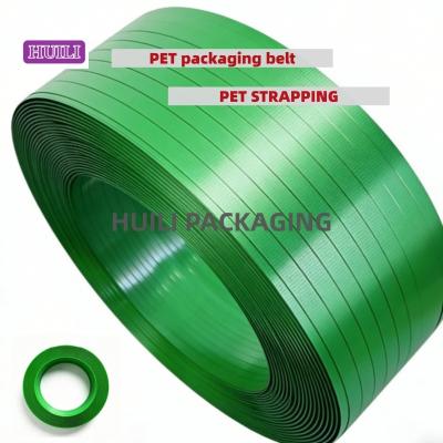 China PET Packaging Strap 9–25 mm PET Strapping PET packaging belt with Embossed or Smooth Surface for sale