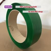 China PP PET strapping 16mm High tensile strength PET strapping belt with  for Handheld strapping machine for sale