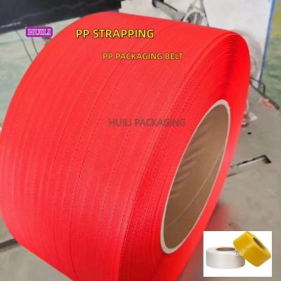 China Automatic polypropylene PP strapping high-speed 5-12 mm PP packing belt for automatic strapping machines for sale