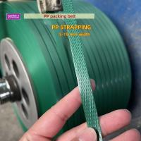 China PET Plastic Steel Belt Production Line Single Screw PET Belt Manufacturing Equipment 100-200m/min for sale