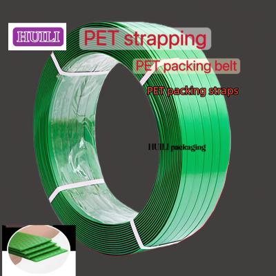 China PET Plastic Steel Strapping 16–19mm PET Strapping pp pet packing belt for Automatic Strapping Machines for sale