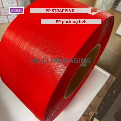 China 12mm PP Packing Belt Transparent PP packaging belt with Super High Breaking Strength for sale