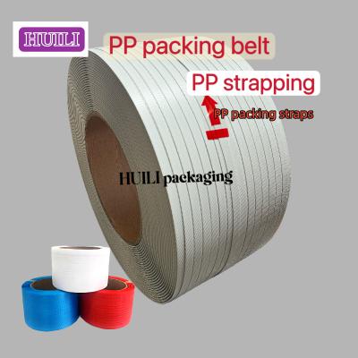 China PP Strapping Band 5mm PP Strapping belt PP Strap for Automatic Strapping Machines  for sale