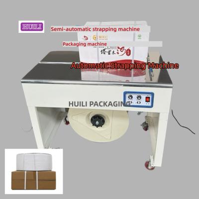 China PP PET strapping semi-automatic automatic strapping machines High-speed Desktop strapping tools for sale