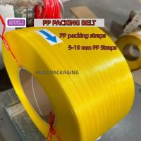 China PP Polypropylene Packing belt 5-19mm Automatic PP Strapping Band for Fully automatic strapping machine for sale