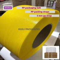 China PP polypropylene material packing straps PP packing strapping for automatic strapping machines for sale