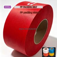 China PP polypropylene material packing straps 5mm transparent PP packing strapping for automatic strapping machines for sale