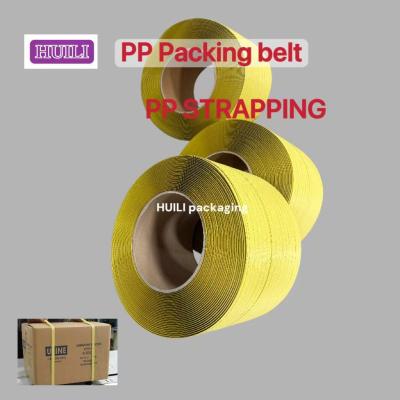 China 12mm polypropylene PP strapping belt PET PP strapping straps for Logistics warehousing and packaging for sale