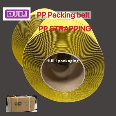 China Polypropylene PP Strapping Belt 12mm PET PP Strapping Straps for High-Speed Packaging Machines for sale