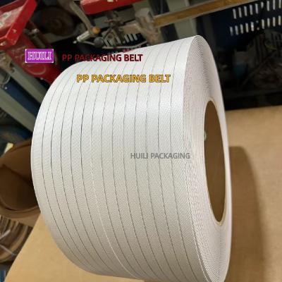 China  PP strapping 15mm eco-friendly PP packing belt Carton packing belt for automatic strapping machines for sale