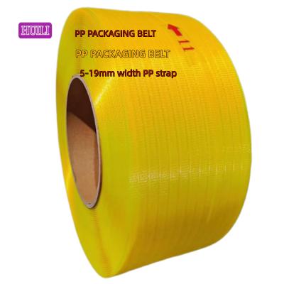China  PP strapping 5mm transparent PP packing belt Carton packing belt for automatic strapping machines for sale