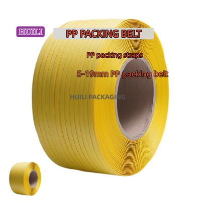 China PP Strapping Belt 5mm PP Polypropylene Strapping for Automatic strapping machine for sale