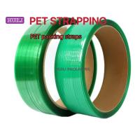 China Heat Resistant PET Packing Belt 16mm Aluminum Ingot High Temperature Export Packaging for sale