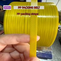 China PP packing belt transparent 5mm strapping high-speed strapping 100% recycled PP strapping for sale