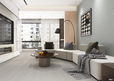 China SPC Click Vinyl Flooring 1220x183mm Waterproof Rigid Core Interlocking Planks for Commercial Use for sale