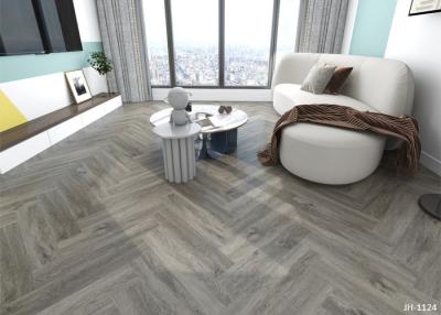China Residential SPC Herringbone Floor Hotel BP Texture for sale