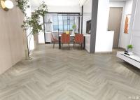 China 5-8mm Rigid Core SPC Herringbone Formaldehyde Free for sale