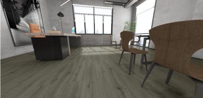 China 7mm ABA Anti Slip Vinyl Flooring Kids Friendly SPC Click Lock Tile 1220x183mm for sale